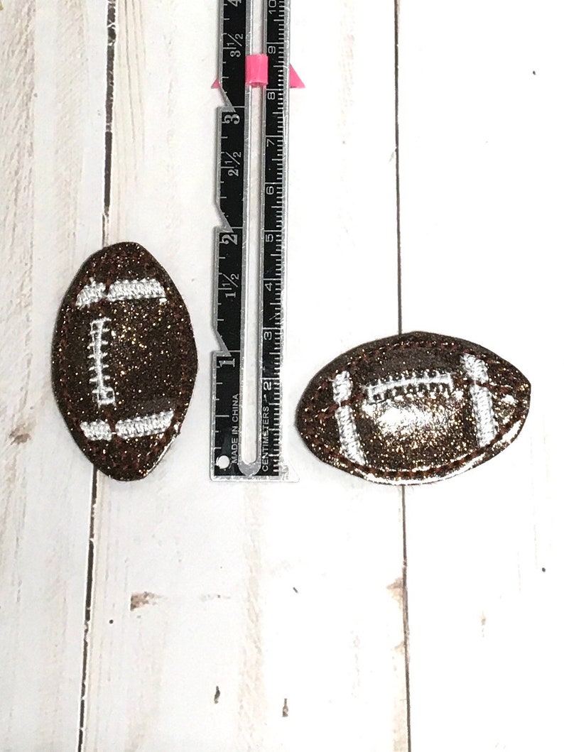 Football Feltie, Football Felties, Sports Feltie, Football Hair Bow ...