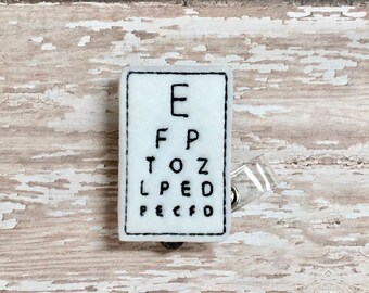 Rose Gold Eye Badge Reel Optometry Badge Reels - Etsy