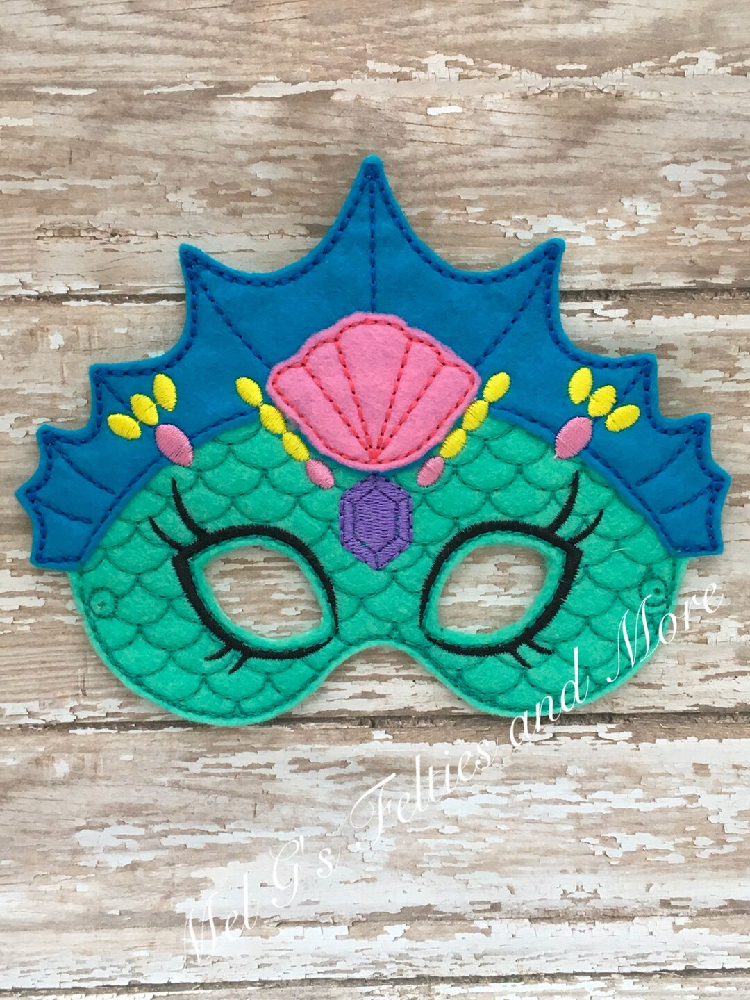 Mermaid Mask, Dress up Mask, Mermaid Dress up Mask, Masquerade Mask ...