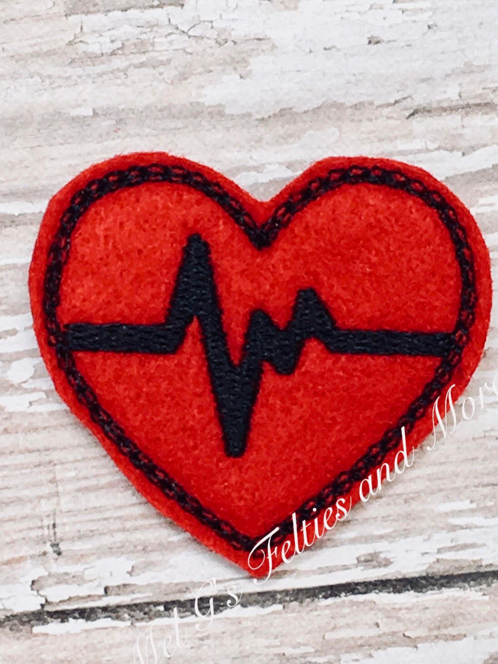 EKG Badge Reel, Badge Reel, Nurse Badge Reel, Heart Badge Reel, RN ...