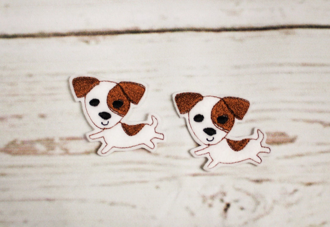 Jack Russell Feltie, Puppy Feltie, Dog Feltie, Animal Felties, Pet ...