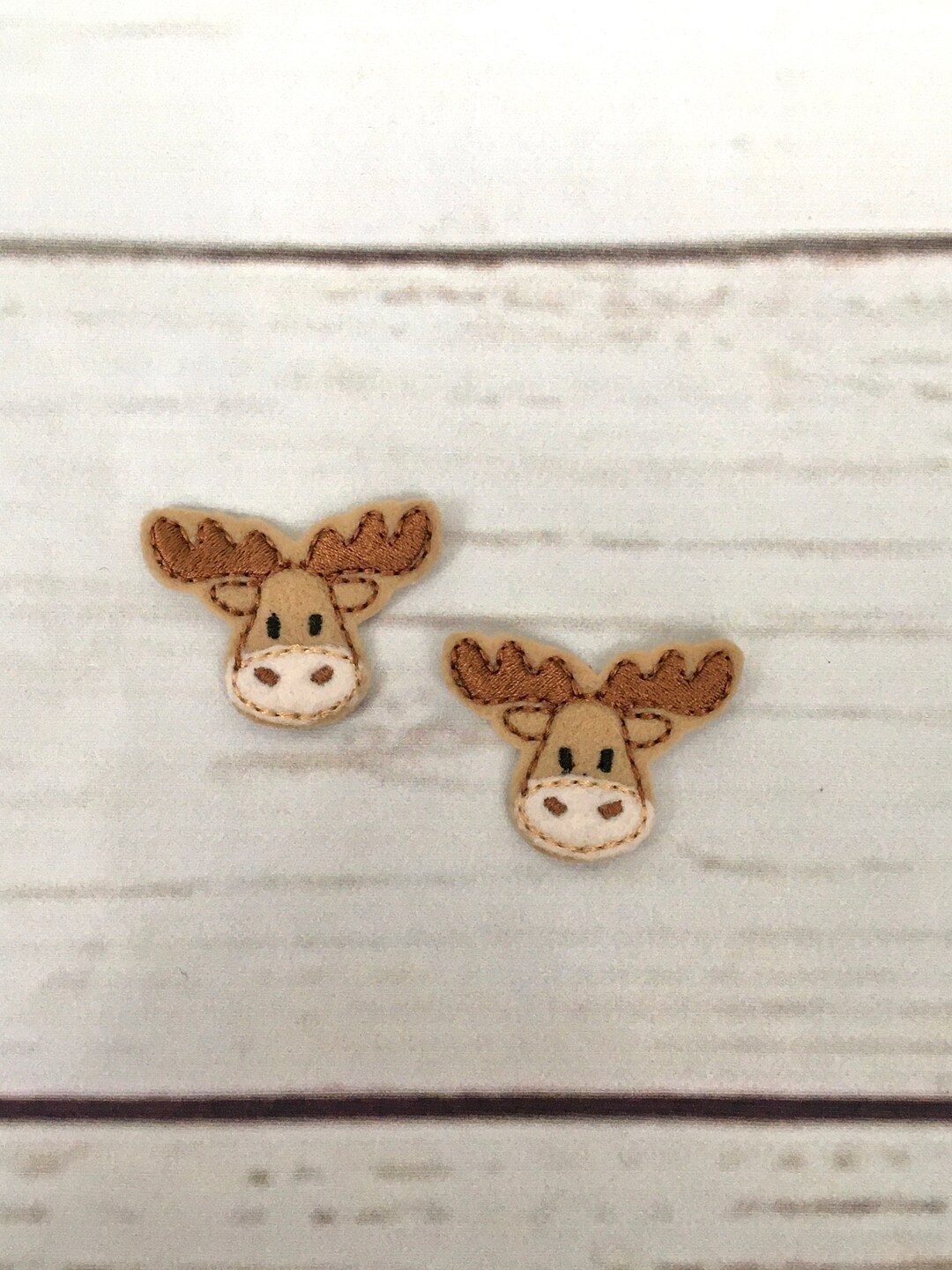 Moose Feltie, Animal Feltie, Zoo Feltie Embellishment, Nurse Feltie ...