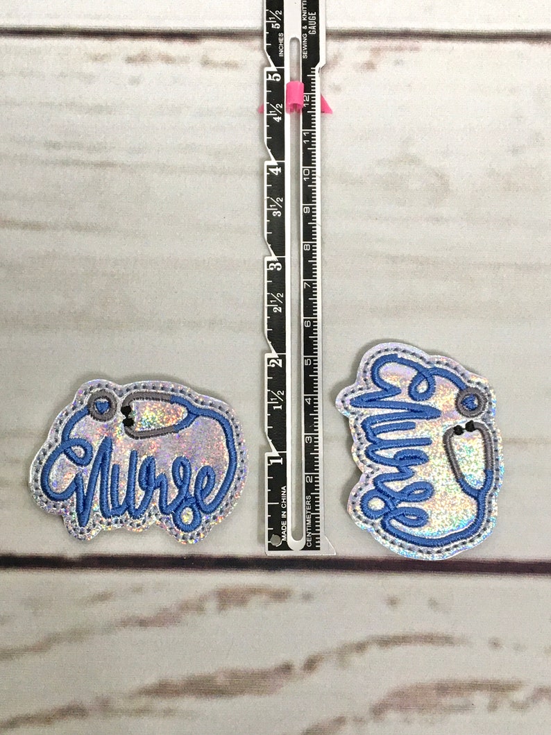 Nurse Stethoscope Feltie, Nurse Medical Feltie, Glitter Nursing Feltie ...