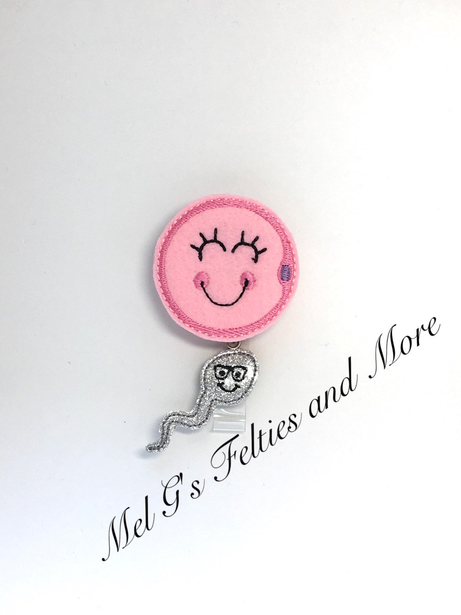 Egg Badge Reel Sperm Badge Reel OBGYN Badge Reel Fertility - Etsy