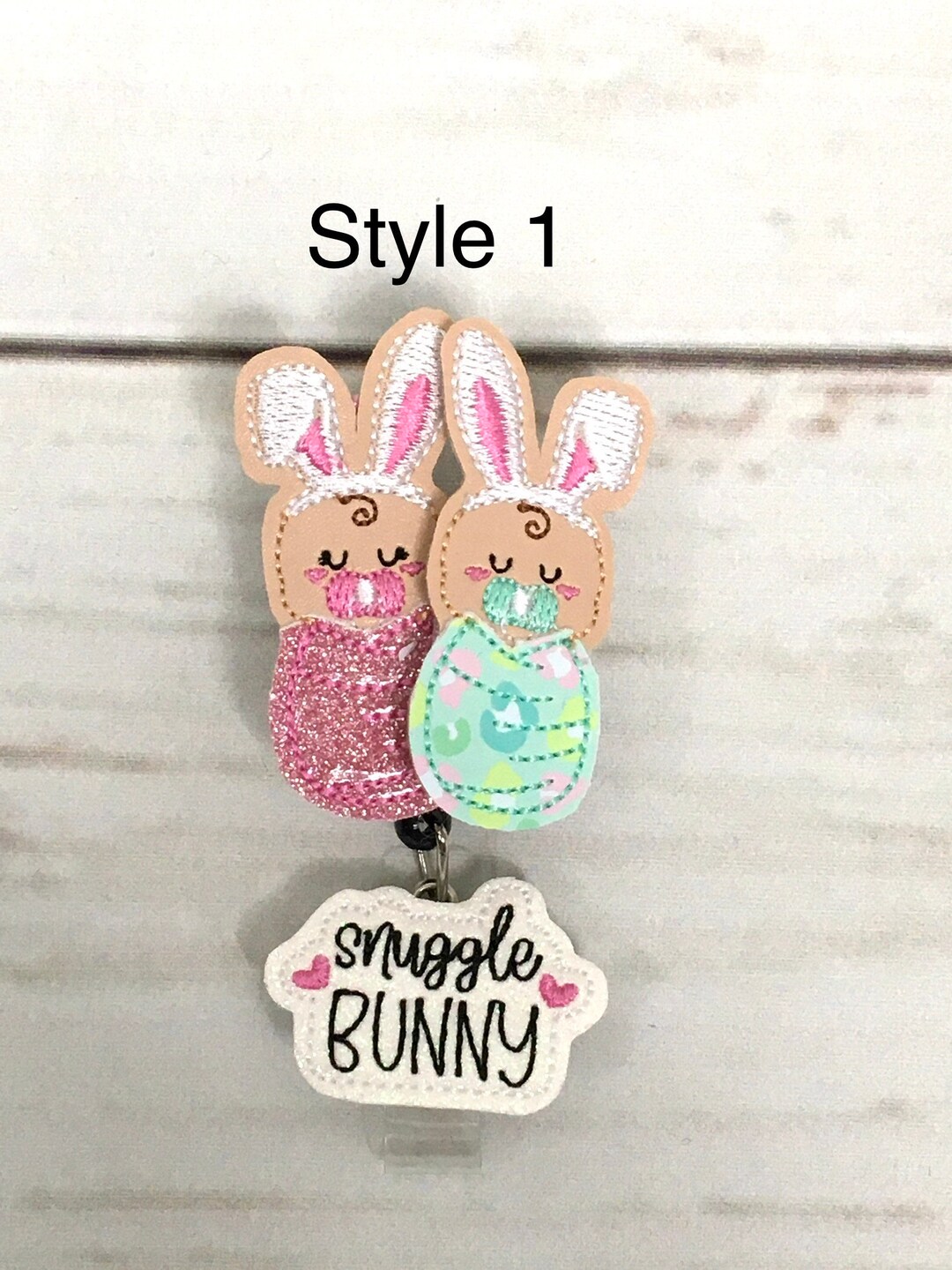 Burrito Baby Badge Reel, Labor and Delivery Badge Reel, Easter Bunny ...
