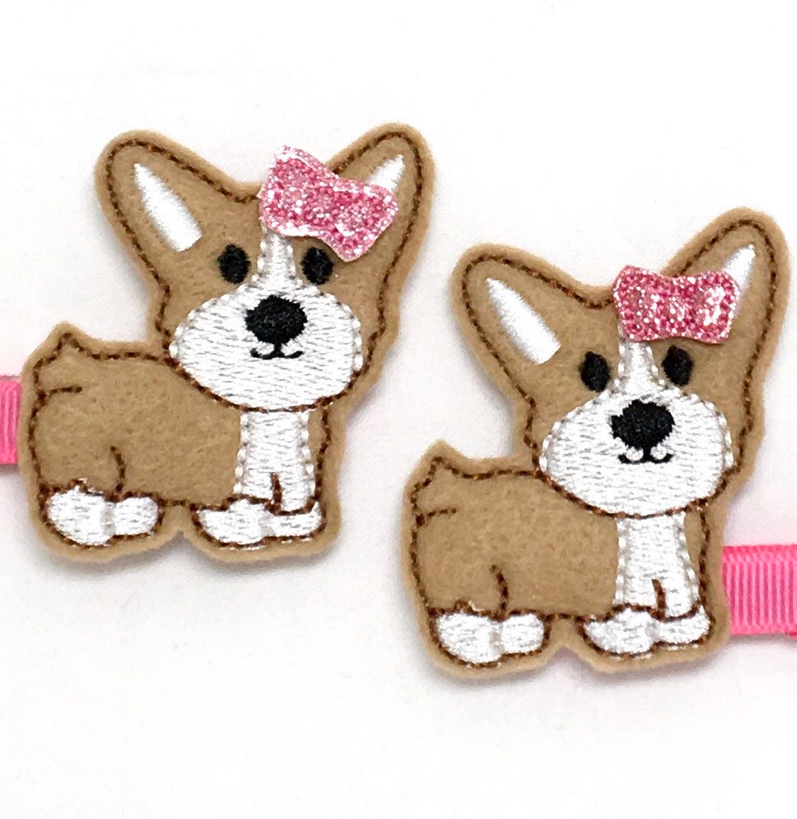 Corgi Hair Clip, Corgi Hair Bow, Dog Hair Clip, Dog Hair Bow ...