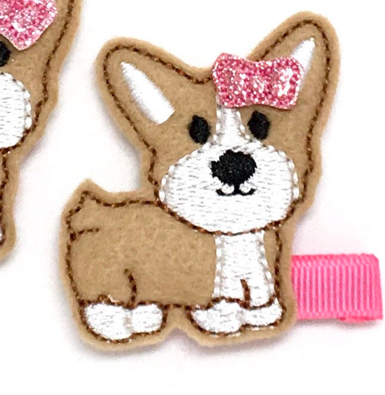 Corgi Hair Clip, Corgi Hair Bow, Dog Hair Clip, Dog Hair Bow ...