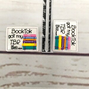 Book Paper Clip, Book Tok Paper Clip, Glitter Planner Clip, Teacher ...