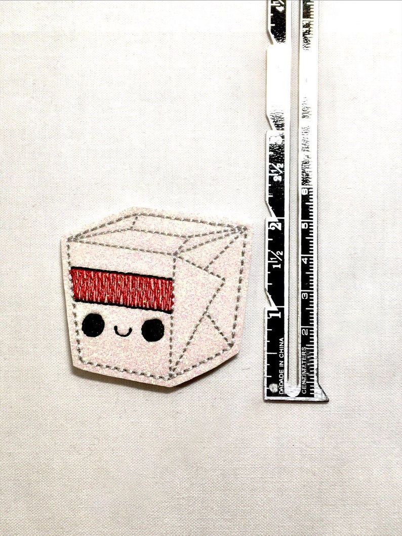 Chinese Take Out Box Planner Clip Chinese Food Carton Paper | Etsy