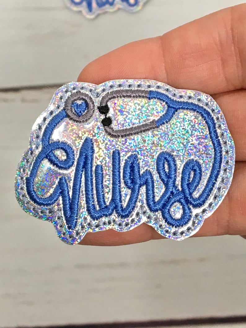 Nurse Stethoscope Feltie, Nurse Medical Feltie, Glitter Nursing Feltie ...