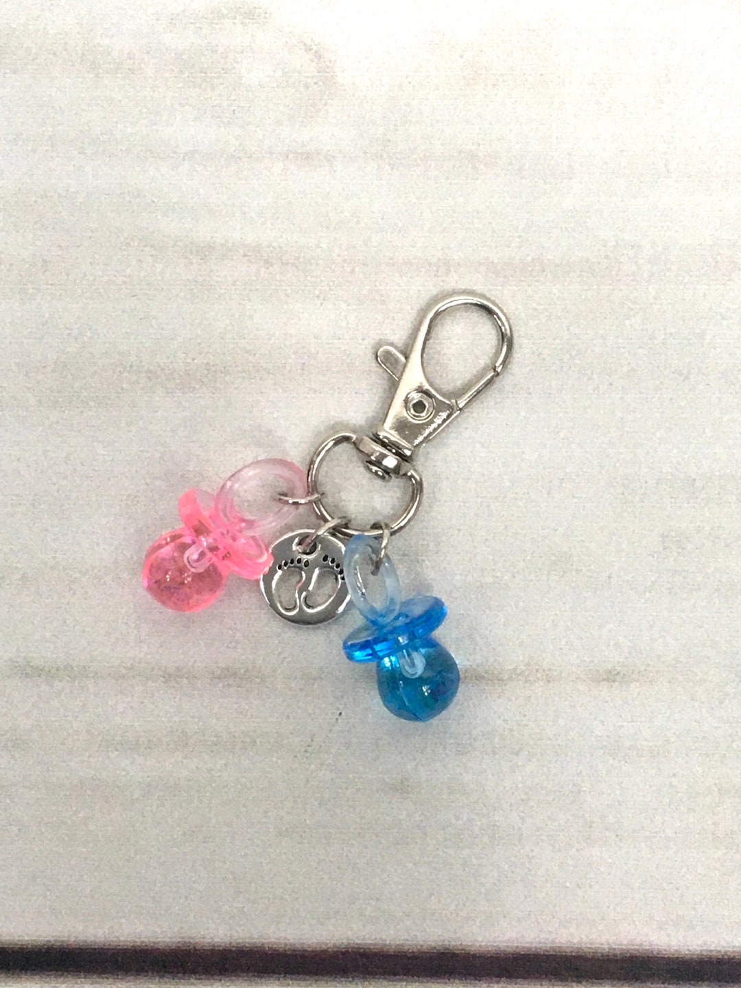 Badge Reel Charm, Pacifier Charm, Baby Feet Charm, Labor and Delivery ...