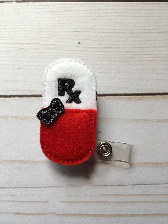 Pill Badge Reel Badge Reel Nurse Badge Reel Pharmacy Tech | Etsy
