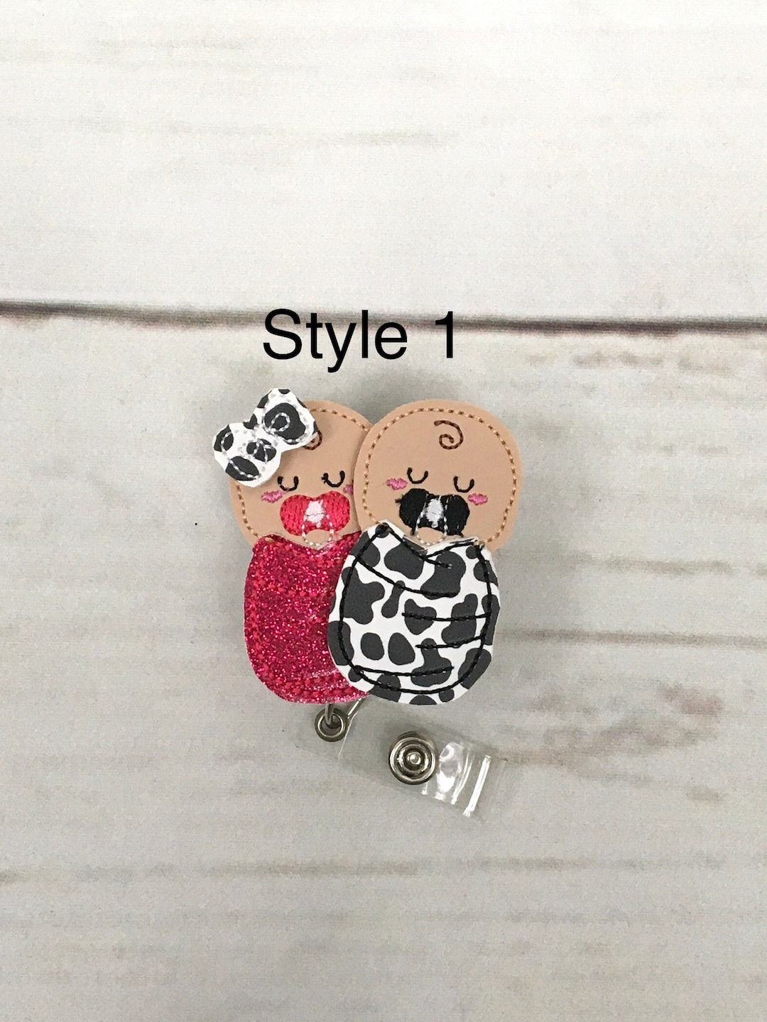 Western Baby Badge Reel, Burrito Baby Badge Reel, Labor and Delivery ...