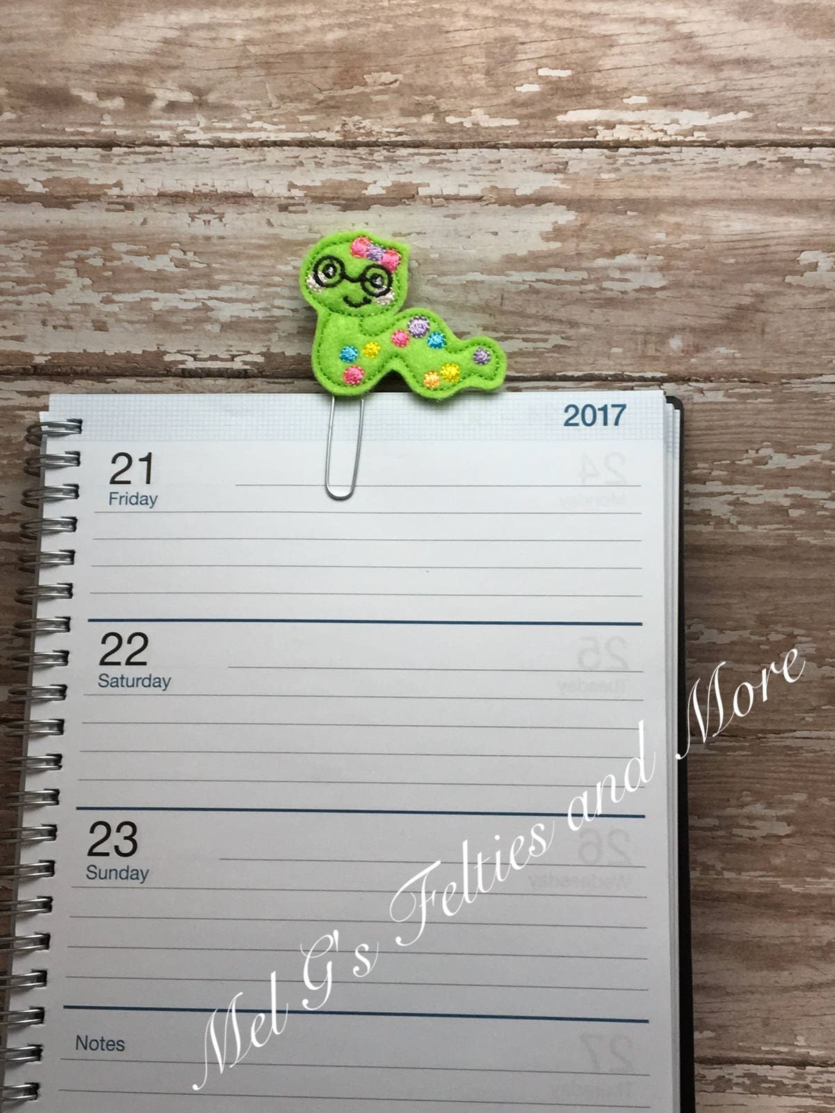 Nerdy Book Worm Planner Clip, Book Worm Planner Clip, Worm Paper Clip ...