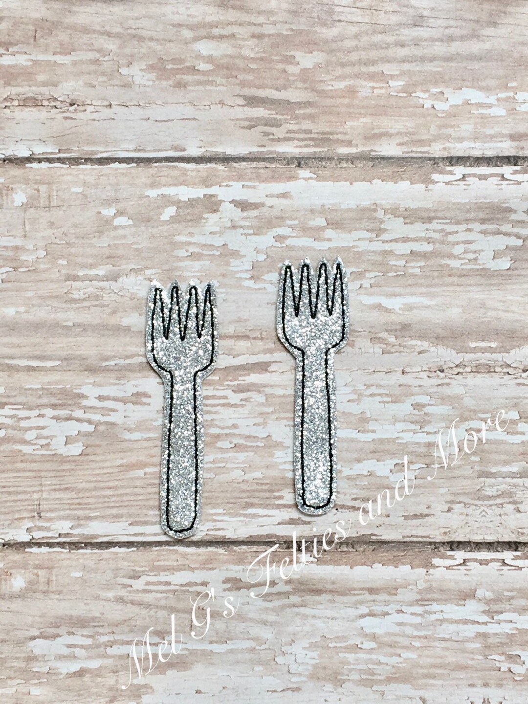 Fork Feltie, Food Feltie, Mermaid Feltie, Feltie Embellishment, Felt ...