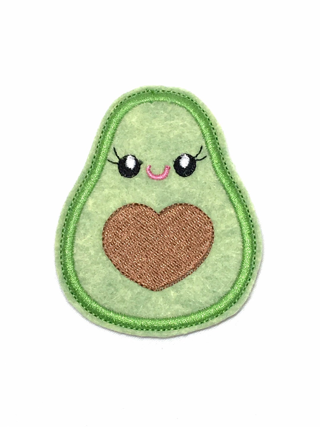 Avocado Patch, Avocado Iron on Patch, Avocado Sew on Patch, Embroidered ...