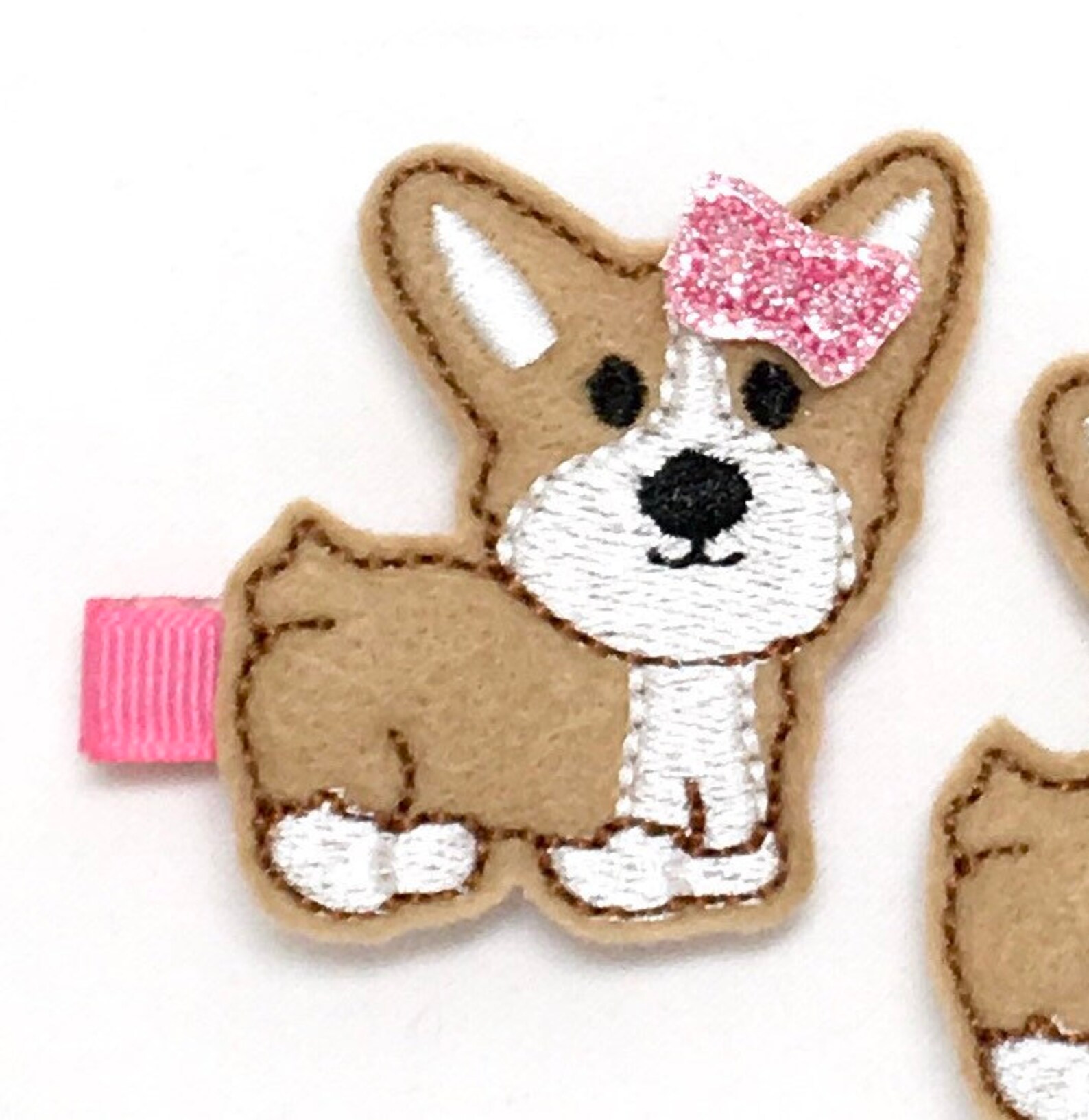 Corgi Hair Clip, Corgi Hair Bow, Dog Hair Clip, Dog Hair Bow ...