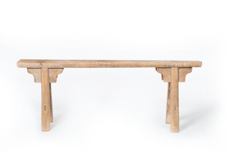 Rustic Chinese wooden bench Old unique wooden benches | Etsy