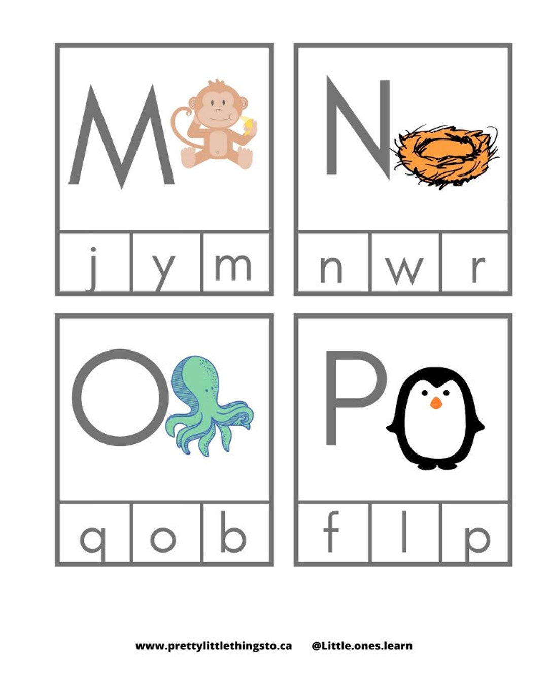 2 Sets of Alphabet Match and Clip Cards - Uppercase to Lowercase PLUS ...