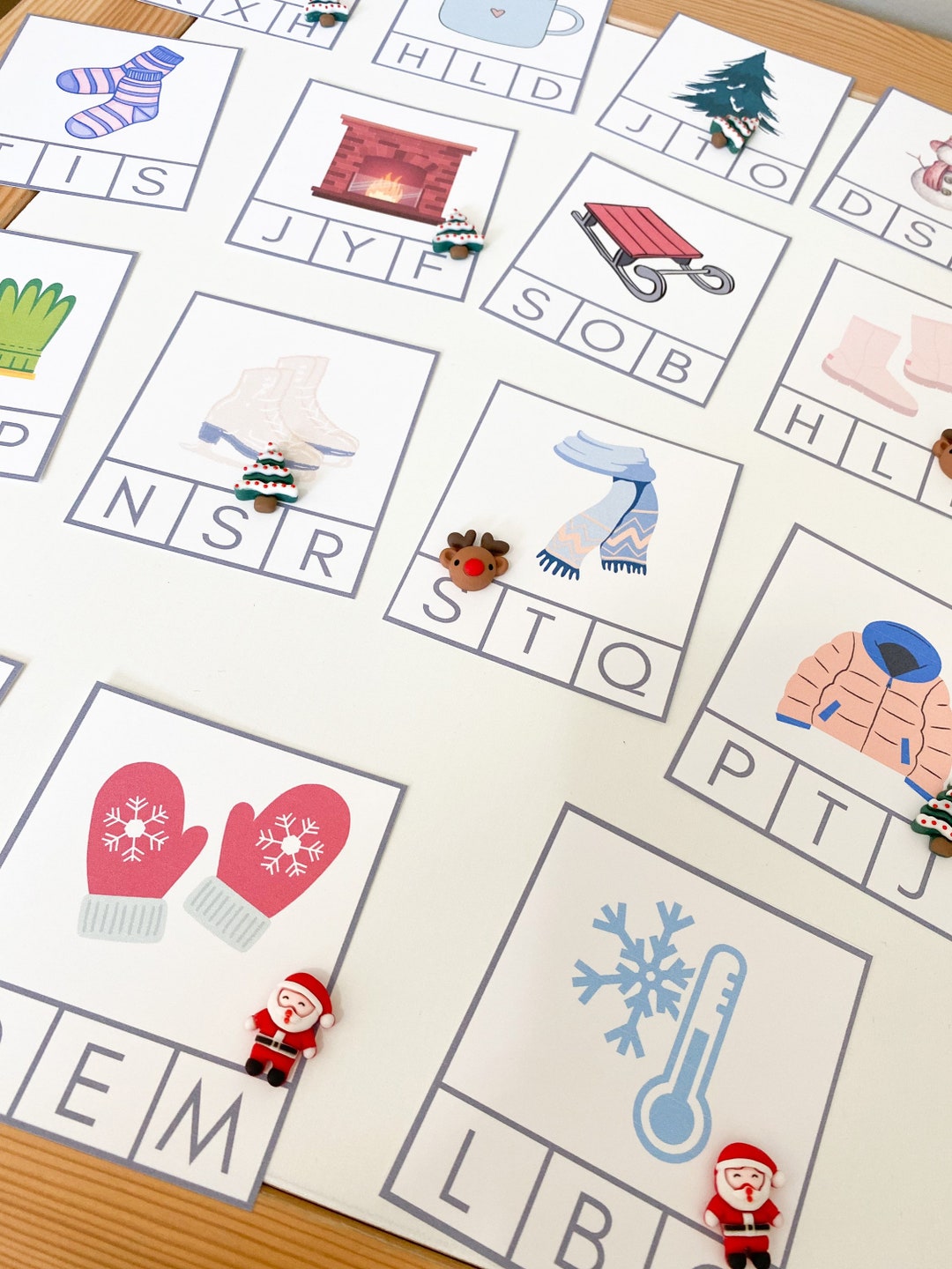 Winter Themed Literacy & Math Bundle - Winter Math Activity - Winter ...