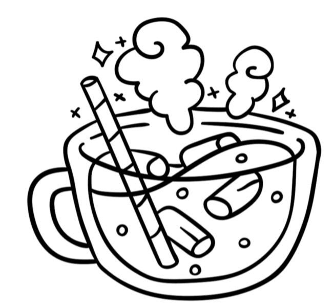 Hot Chocolate Printable Activity Set for Sensory Bin | Etsy