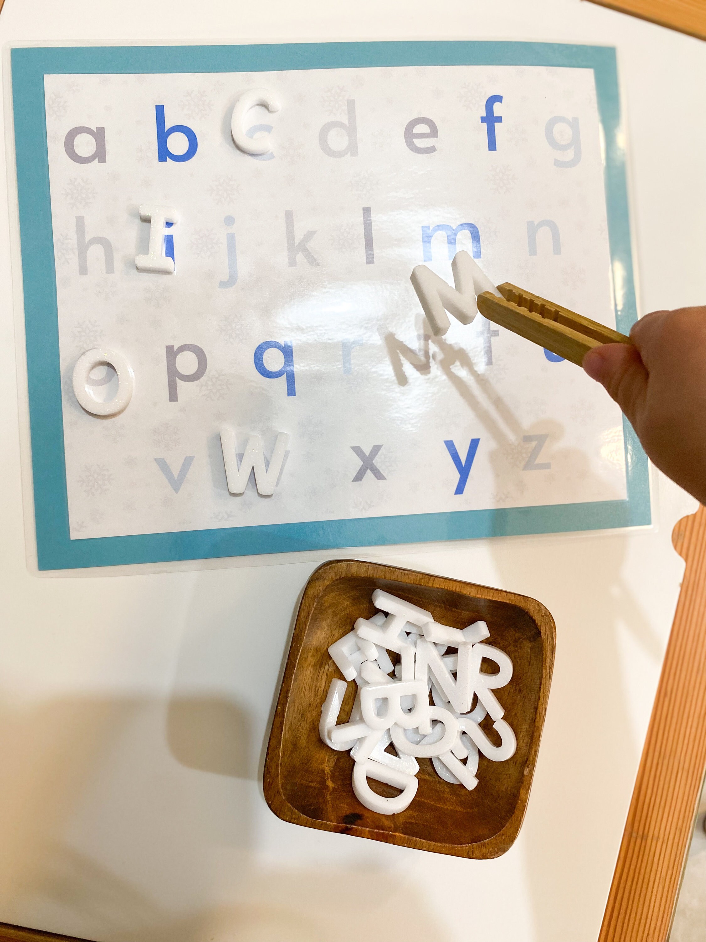 Alphabet Mat - ABC Poster - Uppercase and Lowercase Set - Etsy