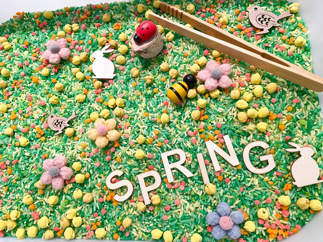 Spring I Spy Sensory Kit Spring Sensory Bin - Etsy
