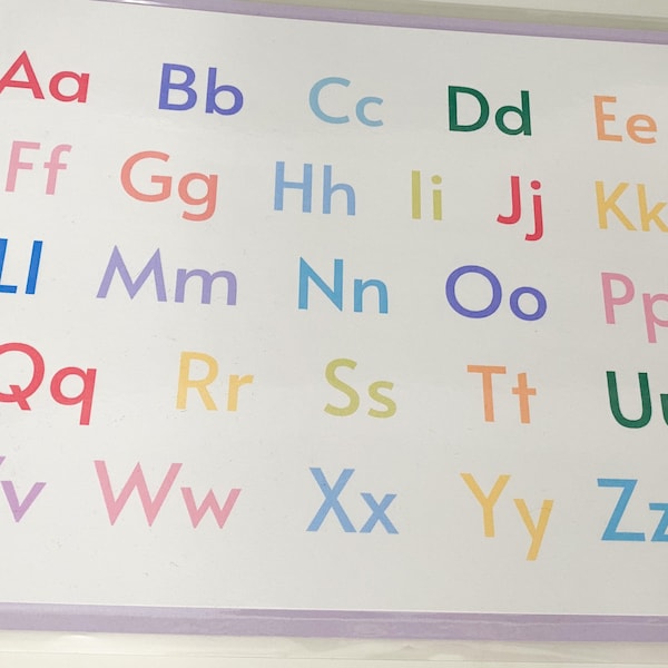 Lowercase Alphabet - Etsy