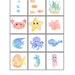 Under the Sea Themed Count and Clip Cards - Matching and Memory Game - Etsy