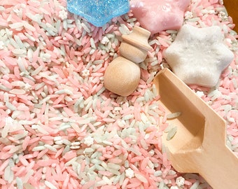 Winter I Spy Sensory Rice Kit Sensory Base Filler Resin Loose Parts - Etsy