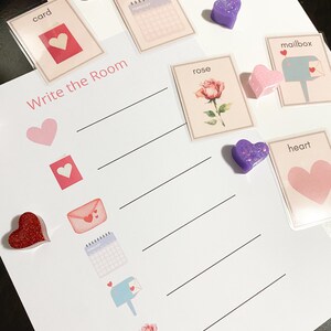 Valentine's Day Write the Room and Love Potion Recipe Cards - Etsy