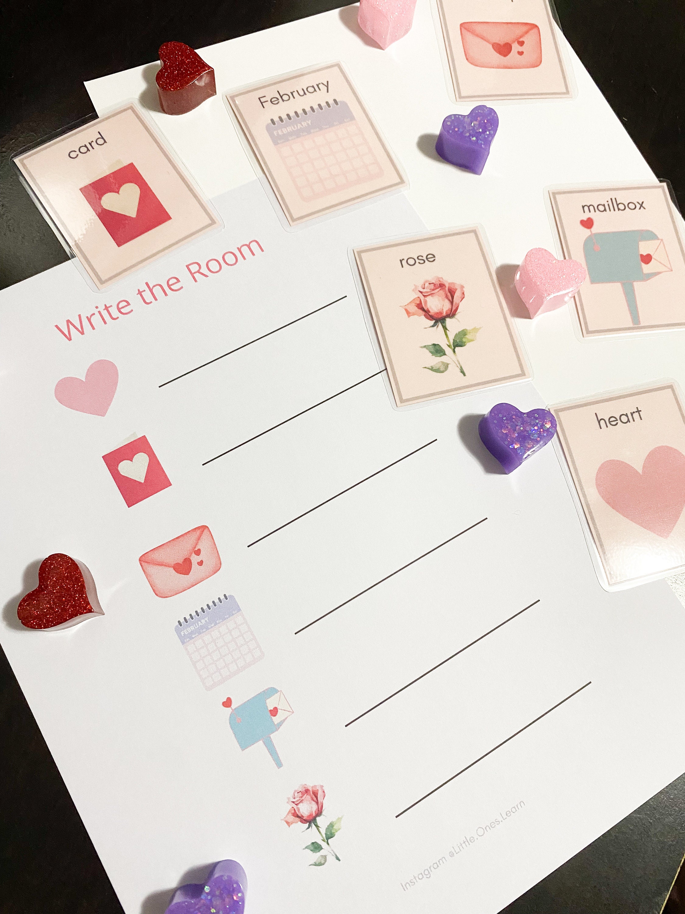 Valentine's Day Write the Room and Love Potion Recipe Cards - Etsy