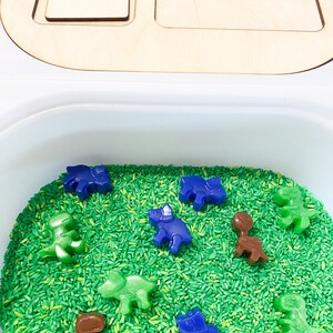 Dinosaur Math Sensory Kit Sensory Kit With Resin Dinosaurs Flisat ...