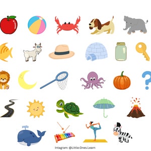 Beginning Sounds Alphabet Poster - ABC Activity - Letter Sounds ...