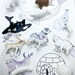 Arctic Animals Printable Set Winter Printable Arctic Animals Math ...