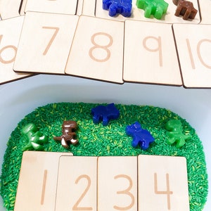 Dinosaur Math Sensory Kit Sensory Kit With Resin Dinosaurs Flisat ...