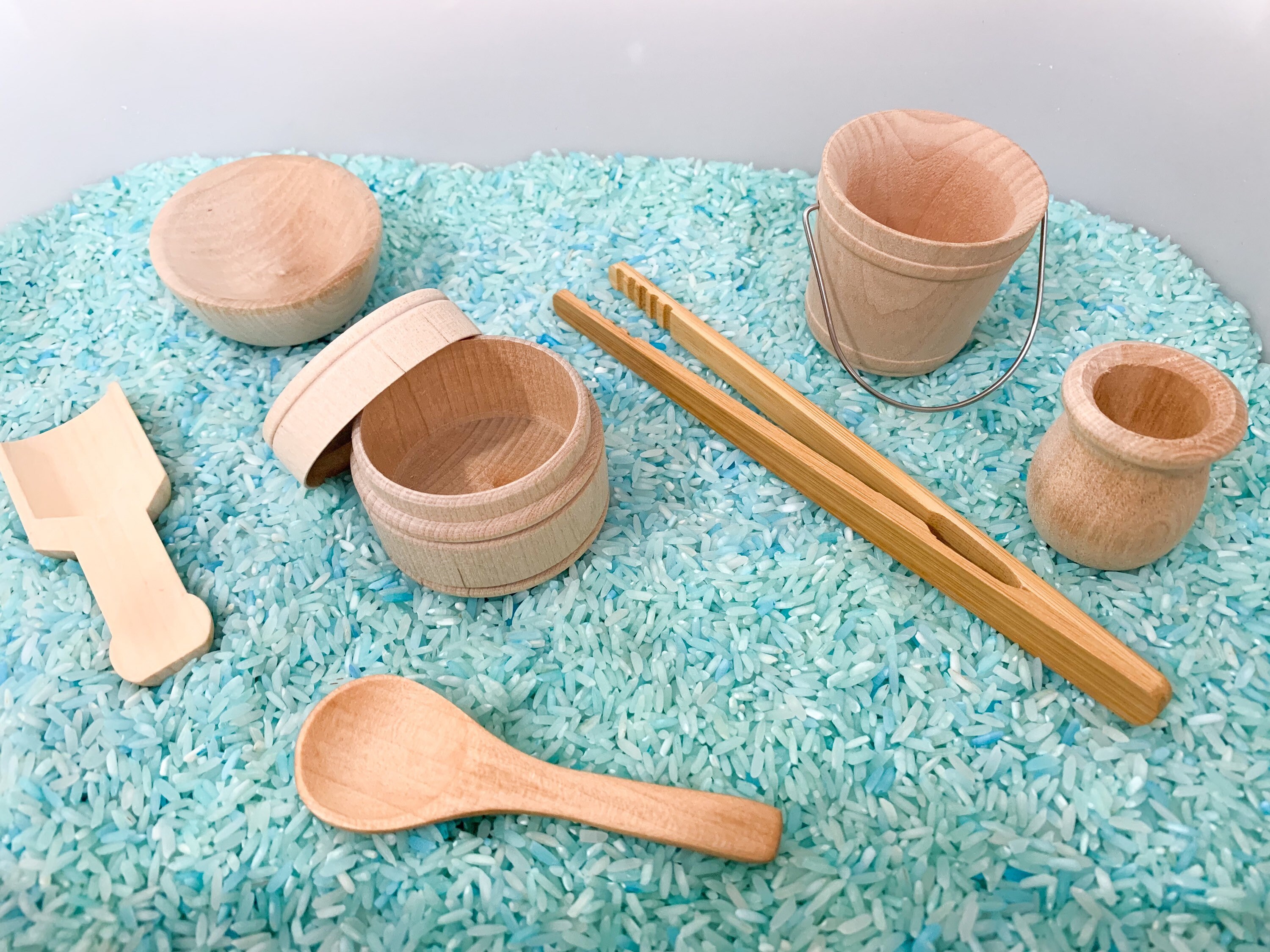 Wooden Sensory Tool Kit Tools for Sensory Play 2 Options - Etsy