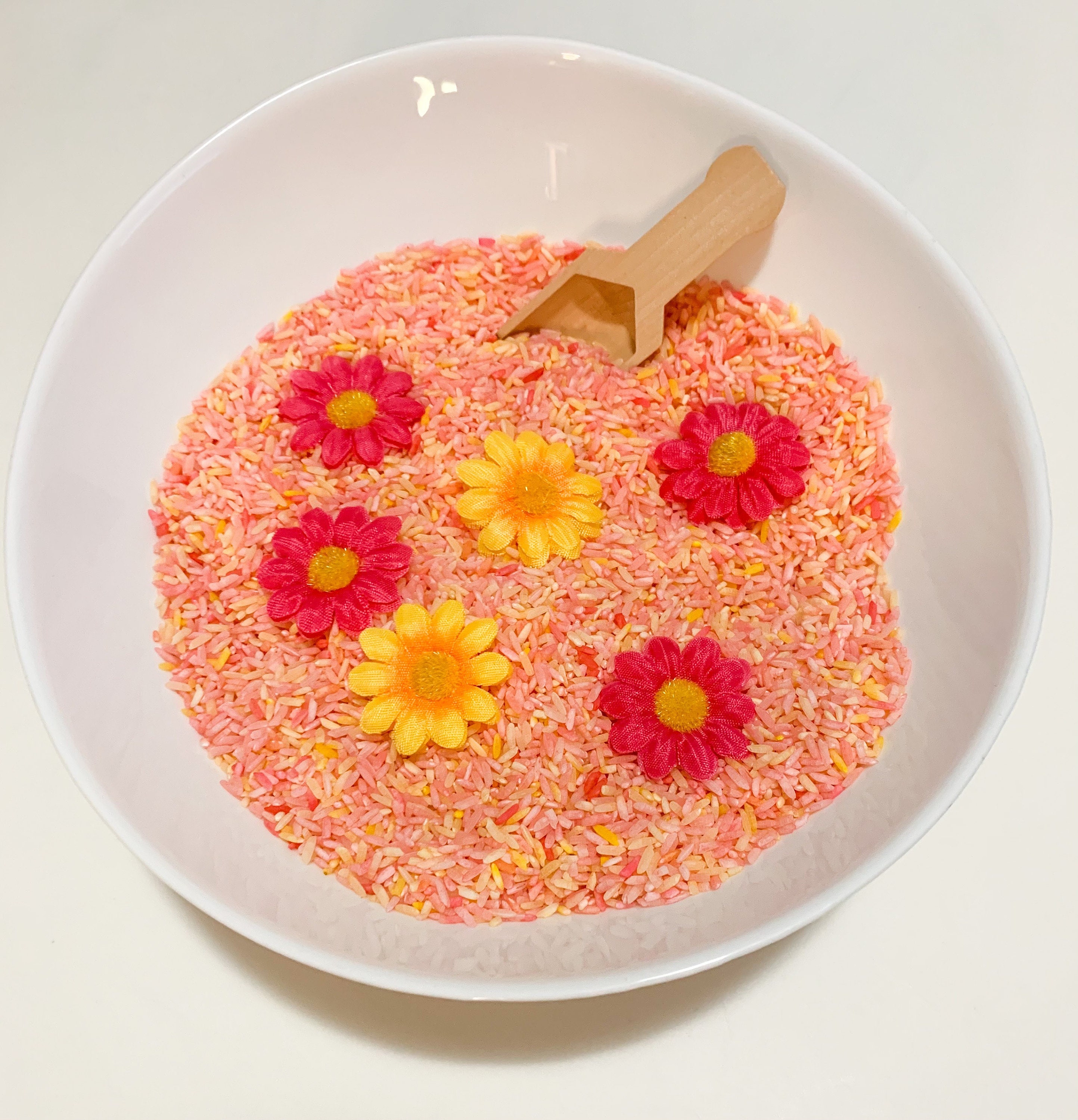 Coloured Sensory Rice for Play - Etsy Canada