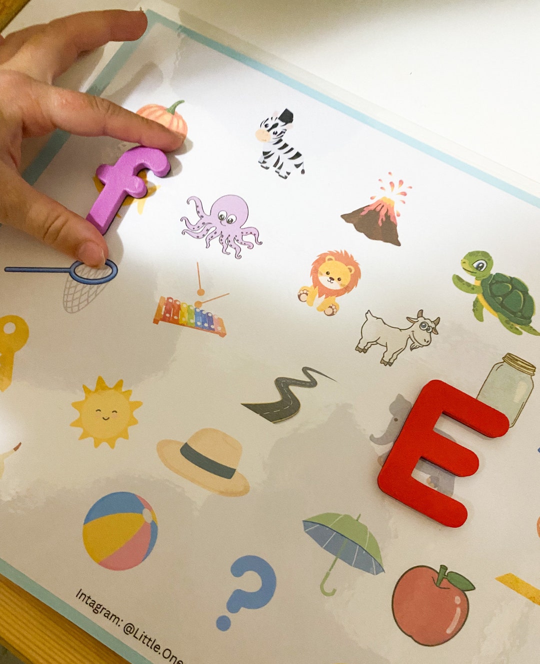 Beginning Sounds Alphabet Poster - ABC Activity - Letter Sounds ...