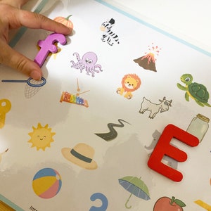 Beginning Sounds Alphabet Poster - ABC Activity - Letter Sounds ...
