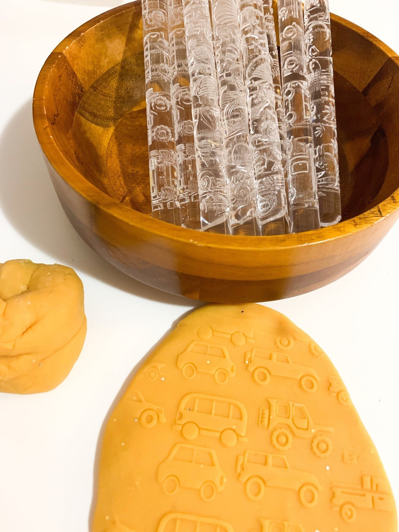 Acrylic Rollers Patterned Acrylic Rollers - Etsy