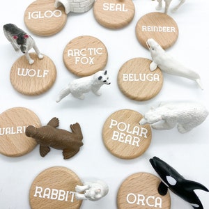 Arctic Animals Printable Set - Winter Printable - Arctic Animals Math ...