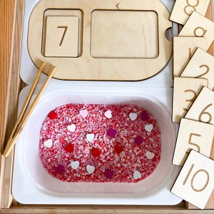 Valentines Day Math Sensory Kit Sensory Kit for Valentines Day ...