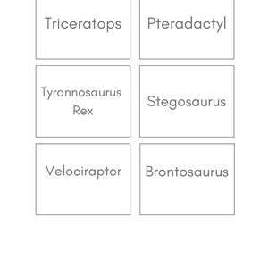 Dinosaur BUNDLE - Themed Flashcards, Count and Clip Cards, Word Cards ...
