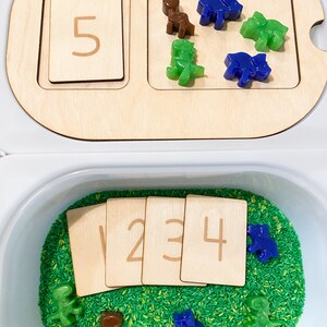 Dinosaur Math Sensory Kit Sensory Kit With Resin Dinosaurs Flisat ...