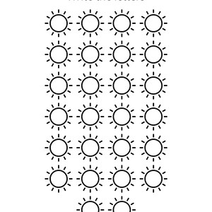 Alphabet Worksheet - Printing Practice - Fill in the Letter - Etsy