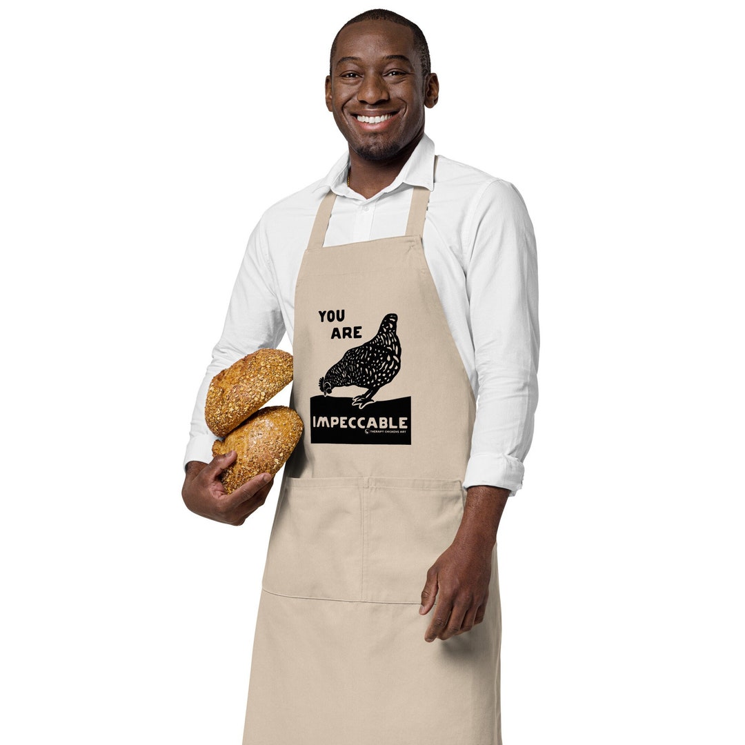 Impeccable - Chicken Apron - Kitchenware - Farm House Decor - Unique ...