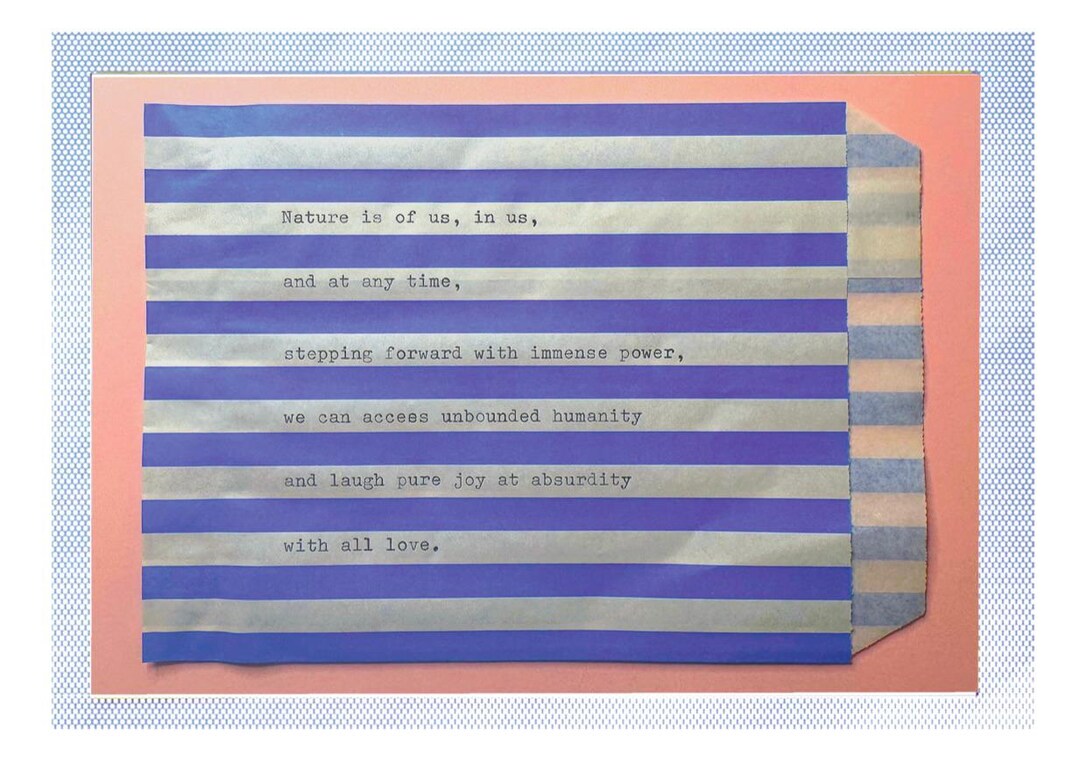 Amandla – A5 Risograph Print With Original Typewriter Text | Empowering ...