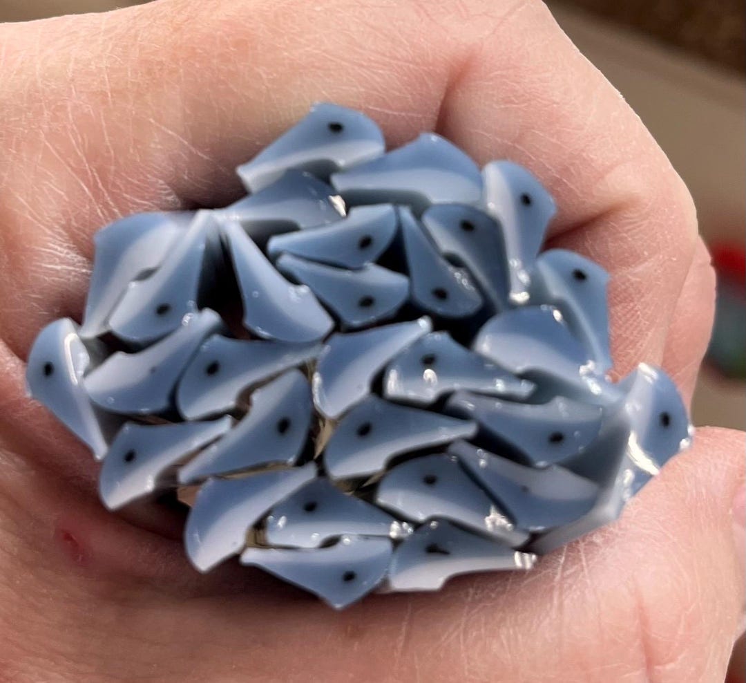 Coe 96 Murrini Dolphin 1 Oz - Etsy