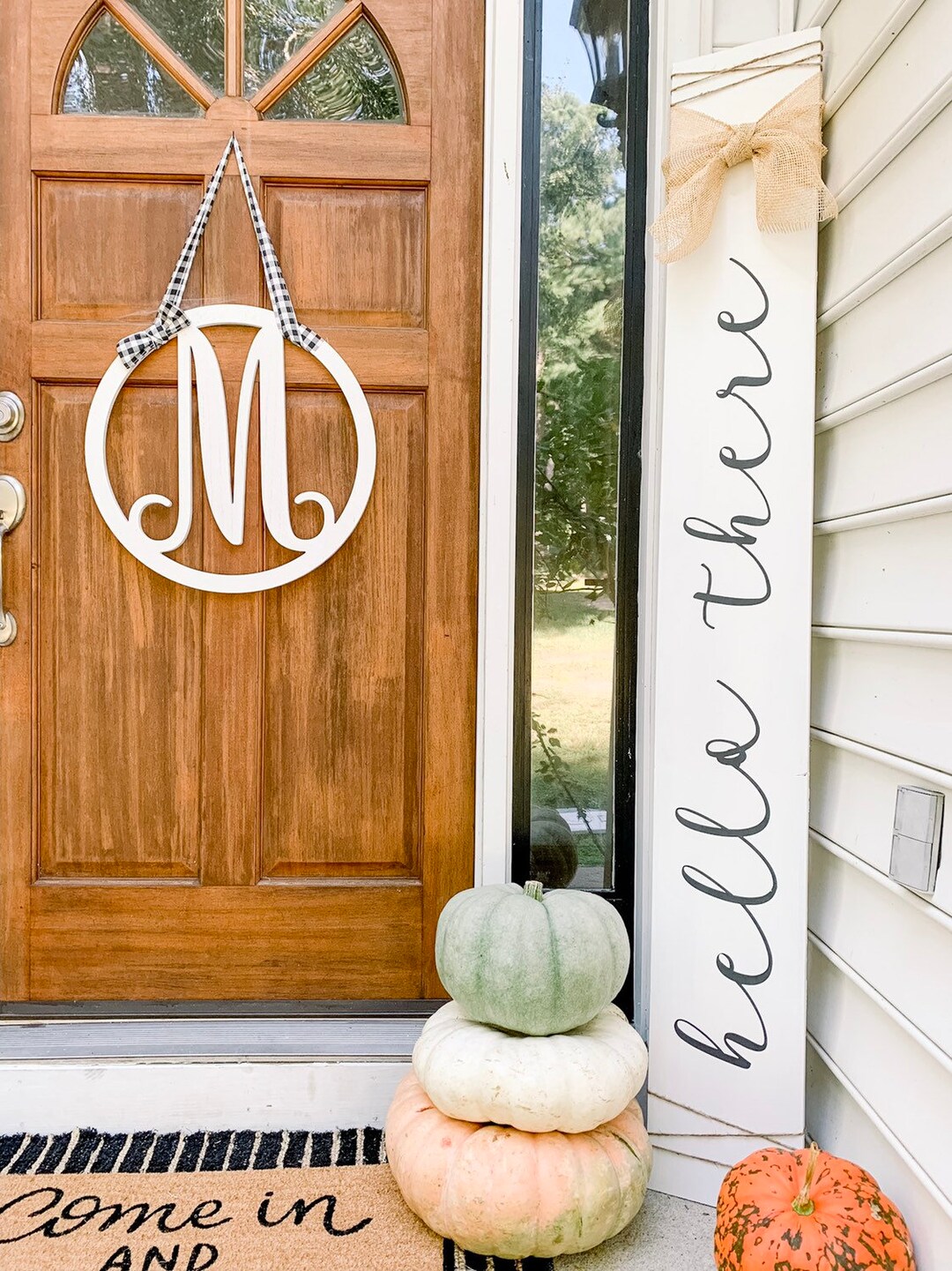Hello There Welcome Sign | Welcome Board | Porch Decor | Housewarming ...